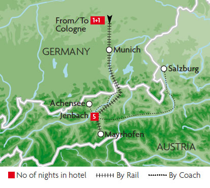 Zillertalbahn | Ziller Valley Railway | Great Rail Journeys
