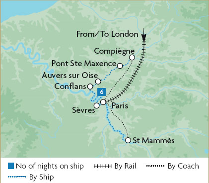 Tour Map What’s Included