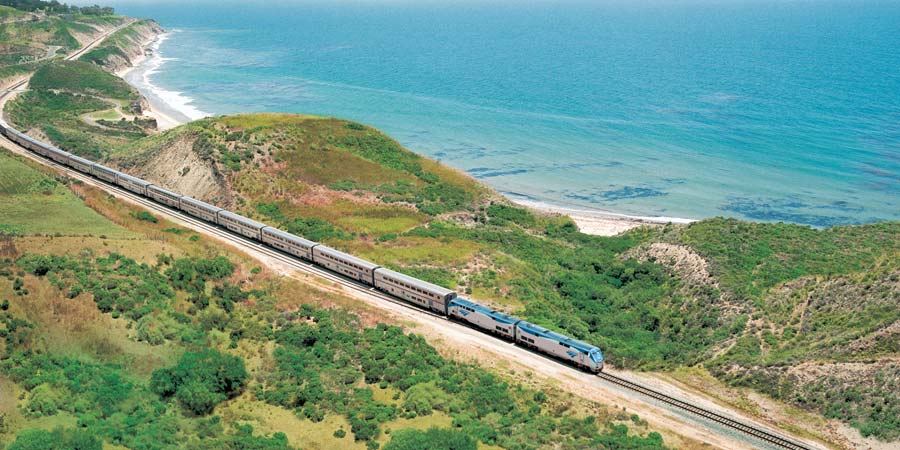 Coast Starlight from LA to San Francisco