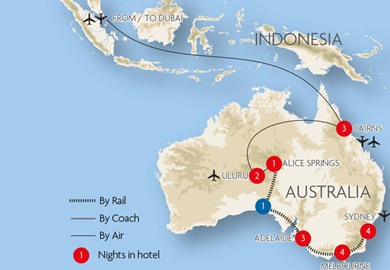 Australia & The Ghan Tour | Great Rail Journeys