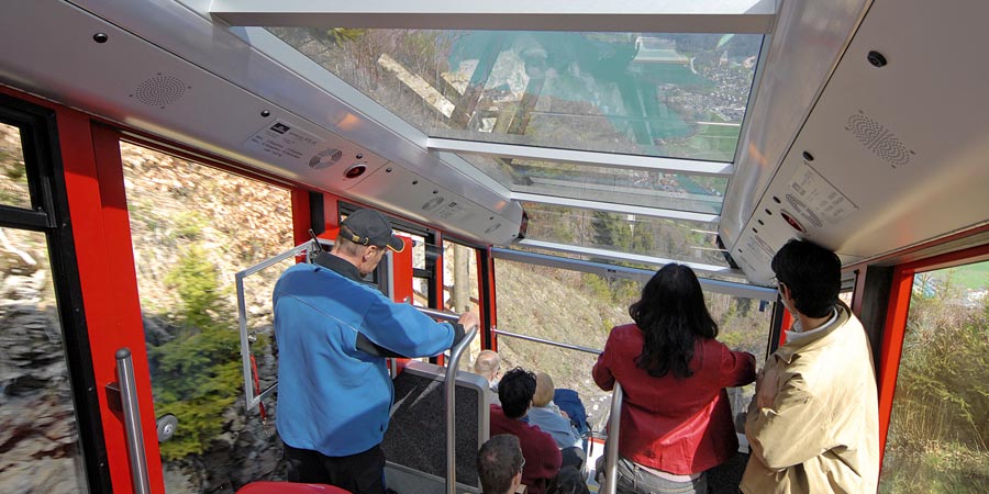 Harder Kulm Funicular - Rail Tours | Great Rail Journeys