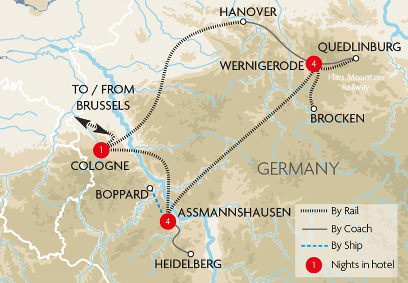 Harz Mountains Tours | Great Rail Journeys