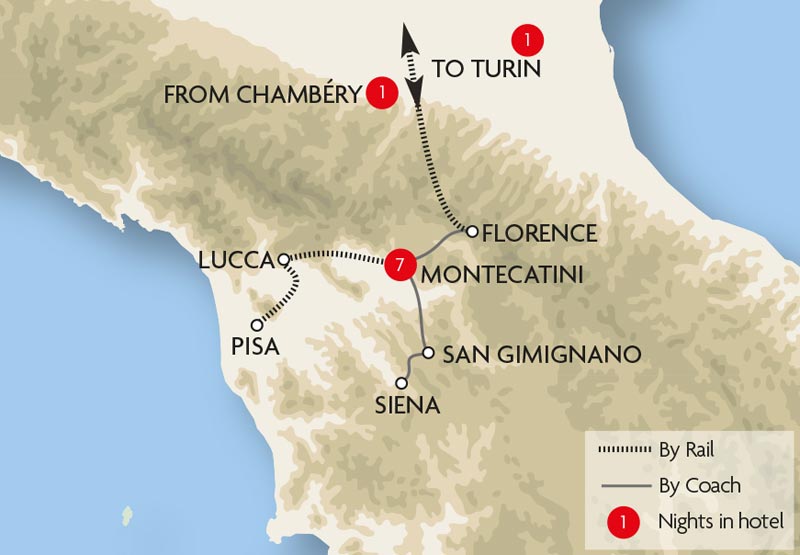 Italy Train Holidays | Great Rail Journeys
