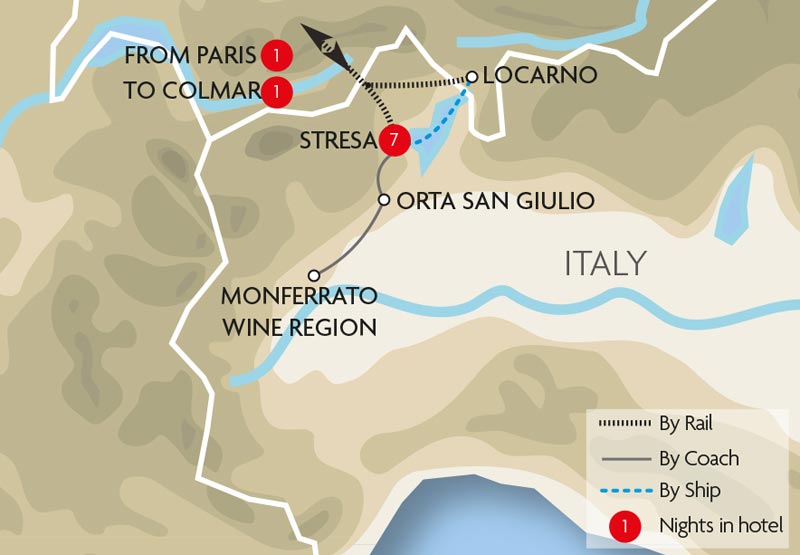 Stresa Train Holidays | Great Rail Journeys