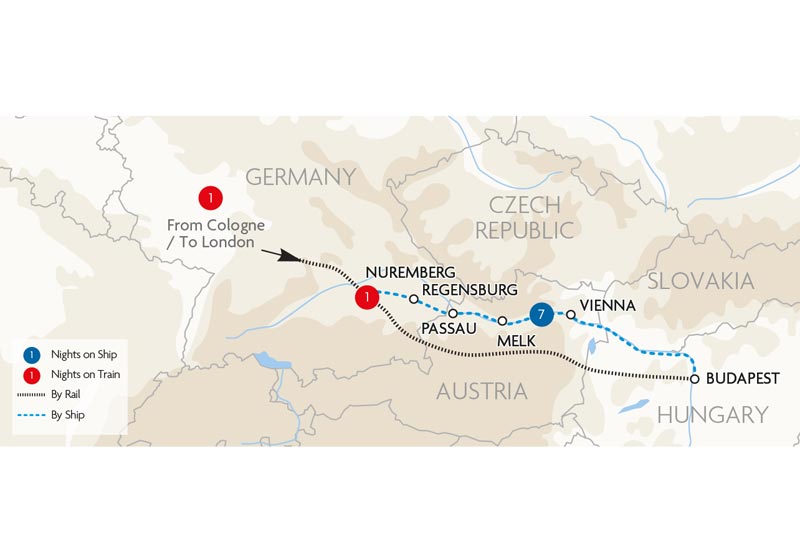 Nuremberg Train Holidays & Rail Tours | Great Rail Journeys