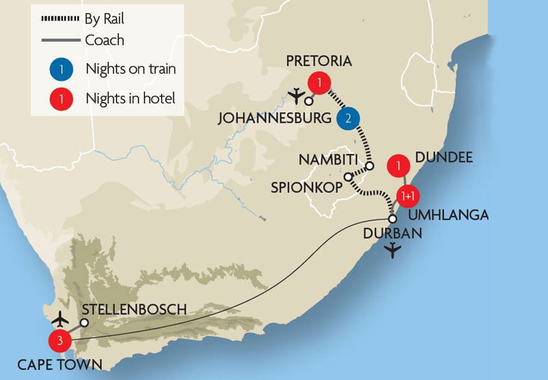 Luxury Train Travel in South Africa | Great Rail Journeys