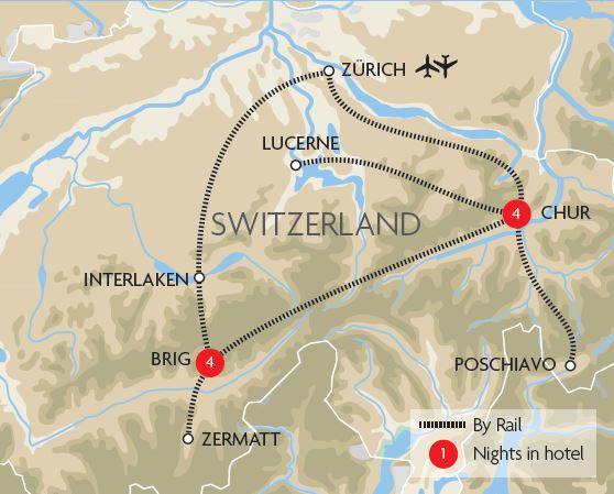 Alps Train Holidays & Rail Tours | Great Rail Journeys