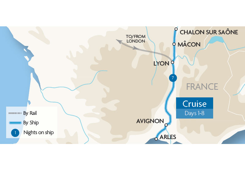 France Escorted River Cruises | Great Rail Journeys