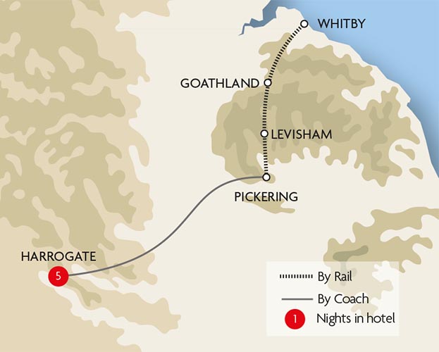 Whitby Train Holidays & Rail Tours | Great Rail Journeys