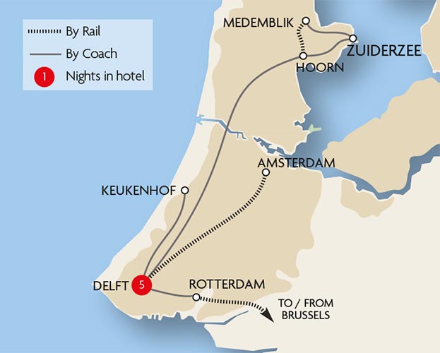 Keukenhof Garden Train Holidays | Great Rail Journeys