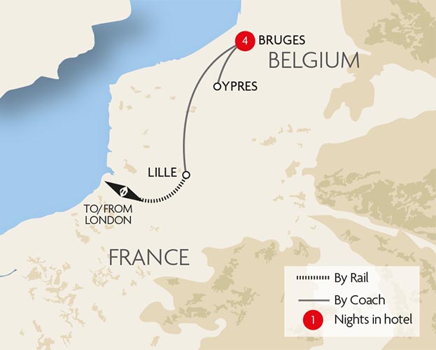 Belgium Train Holidays & Rail Tours | Great Rail Journeys