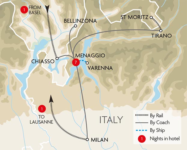 Menaggio On Lake Como Tour | Great Rail Journeys