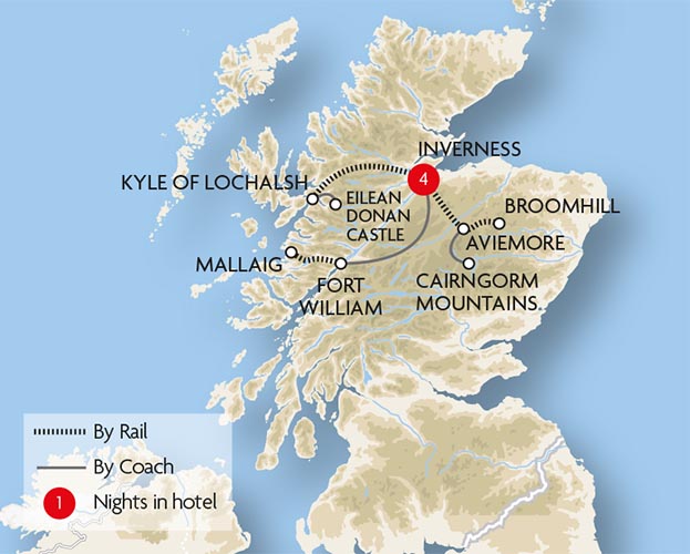 Scotland Train Holidays & Rail Tours | Great Rail Journeys