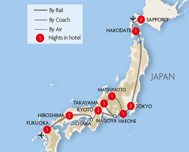 Japan Train Holidays & Rail Tours | Great Rail Journeys