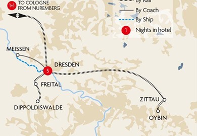 Dresden Train Holidays & Rail Tours | Great Rail Journeys