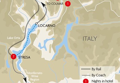 Stresa Train Holidays & Rail Tours | Great Rail Journeys