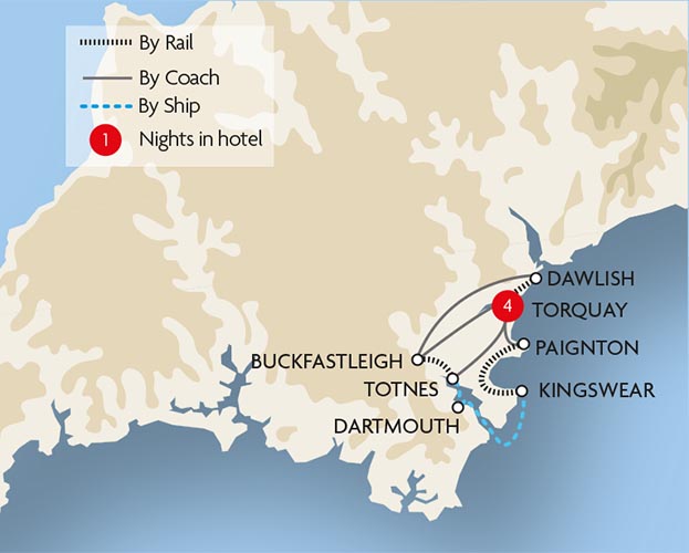 Torquay Train Holidays & Rail Tours | Great Rail Journeys