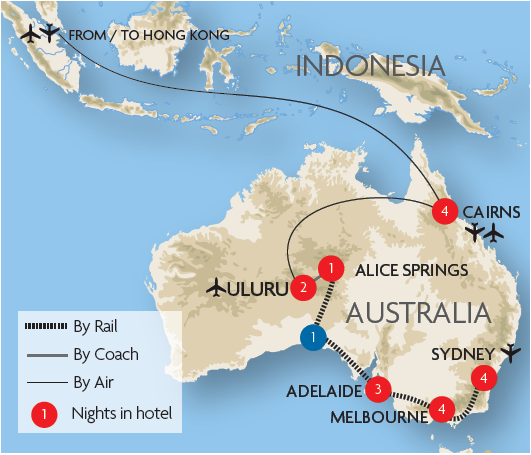Australia Train Holidays & Rail Tours | Great Rail Journeys