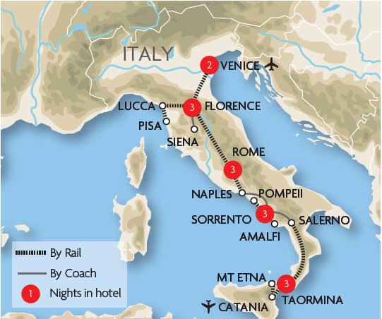 Sorrento Train Holidays & Rail Tours | Great Rail Journeys