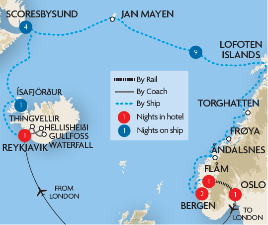 Norway Train Holidays & Rail Tours | Great Rail Journeys