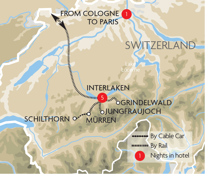 Interlaken & Jungfrau Express in Winter | GreatRail.com