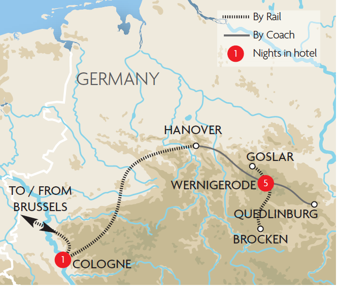 Escorted Harz Mountains Tours | Great Rail Journeys