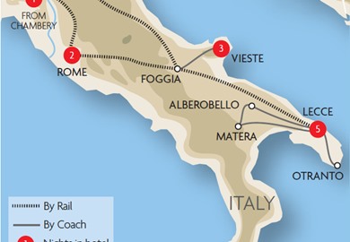 Puglia and Basilicata Tour | Great Rail Journeys