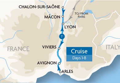 Rhône Escorted River Cruises | 2020/21 Cruises on sale | Great Rail ...