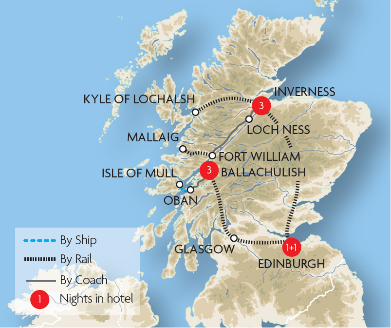 Scotland Train Holidays & Rail Tours | Great Rail Journeys