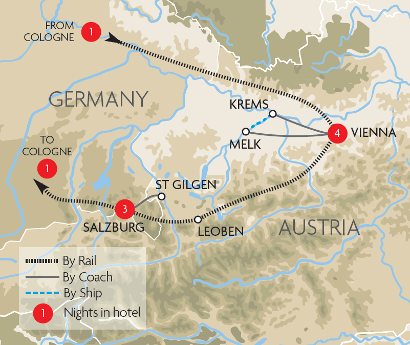 Austria Train Holidays and Rail Tours | Great Rail Journeys