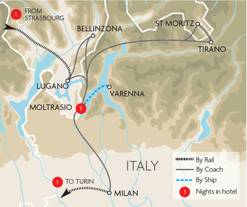 Lake Como Train Holidays & Rail Tours | Great Rail Journeys