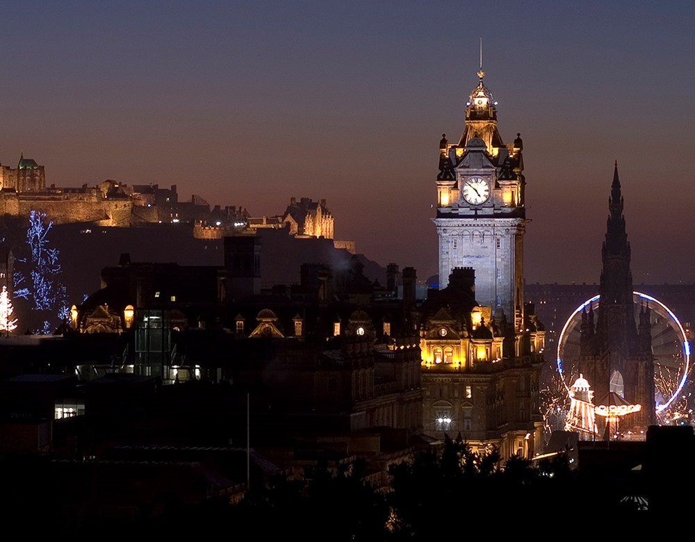 Christmas In Scotland Wallpaper