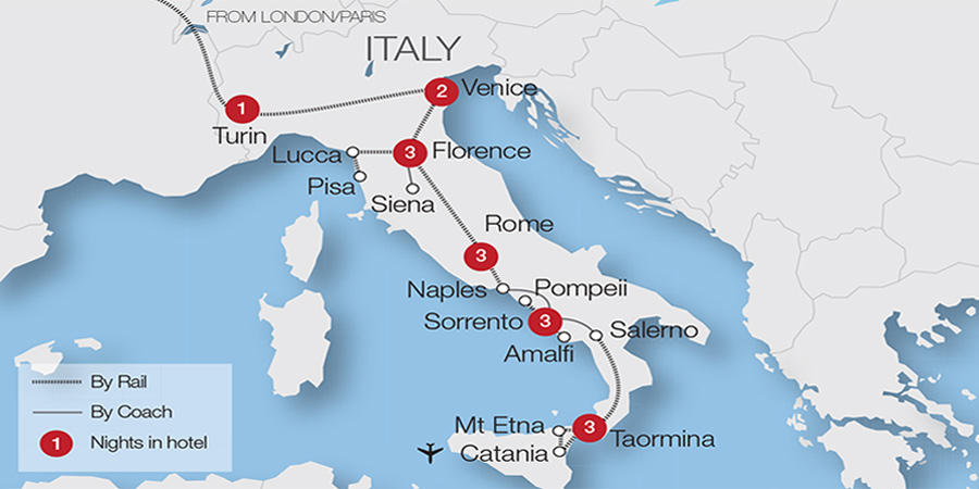 Positano Train Holidays & Rail Tours | Great Rail Journeys