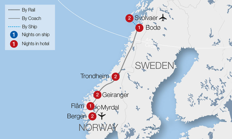 Nordland Railway - Rail Tours | Great Rail Journeys