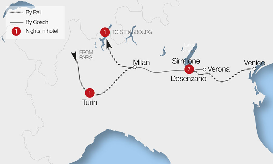 Florence To Lake Garda Train : Lake Garda to the Dolomites – GLWRL