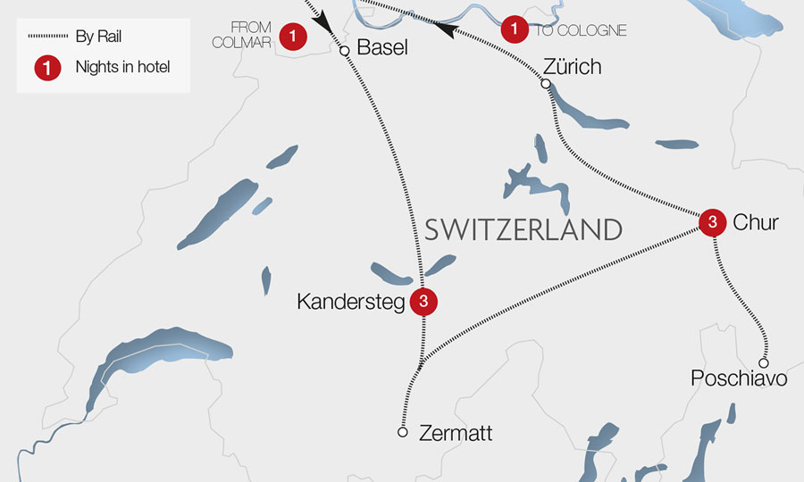 Alps Train Holidays & Rail Tours | Great Rail Journeys