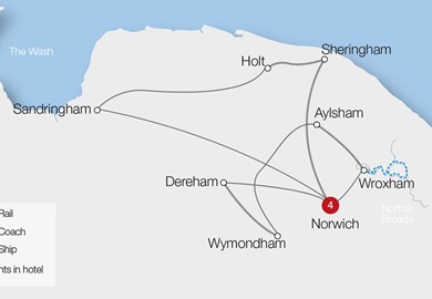 Norwich & the Norfolk Broads Tour | Great Rail Journeys