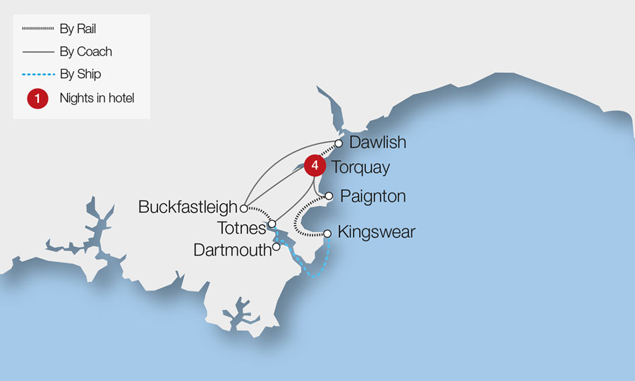 Torquay Train Holidays & Rail Tours | Great Rail Journeys