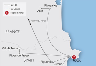 Figueres Train Holidays & Rail Tours | Great Rail Journeys