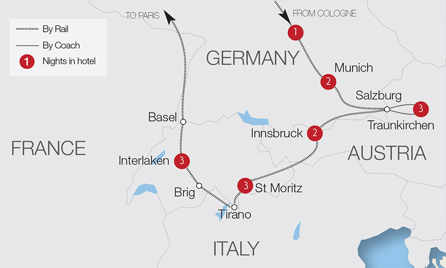 Interlaken Train Holidays & Rail Tours | Great Rail Journeys