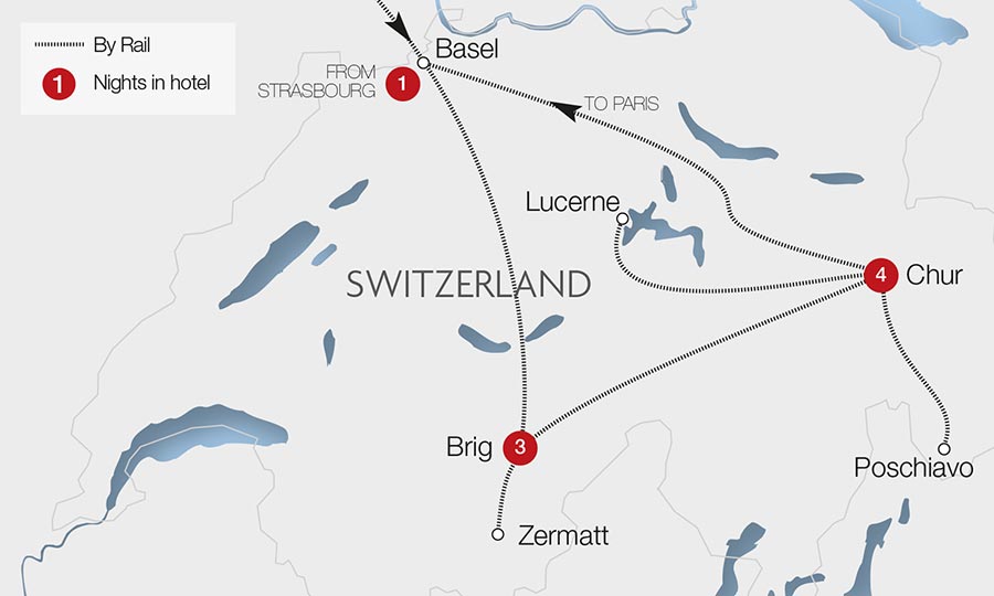 Glacier Express | Rail Holidays & Escorted Tours | Great Rail Journeys