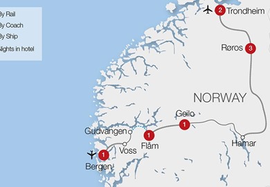 Flam Railway - Rail Tours | Great Rail Journeys