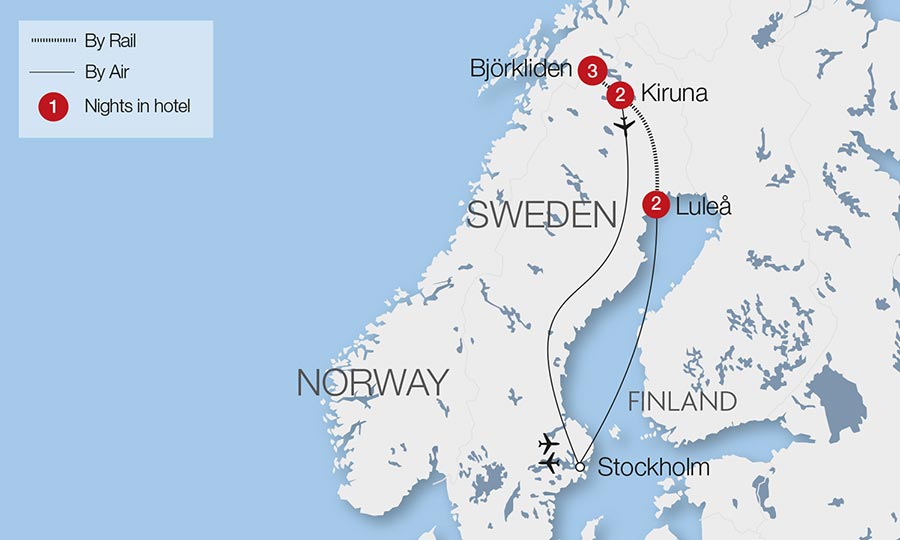 Scandinavia & Baltic Train Holidays & Tours | Great Rail