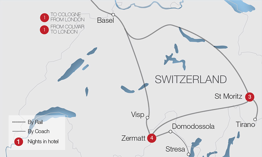 Alps Train Holidays & Rail Tours | Great Rail Journeys