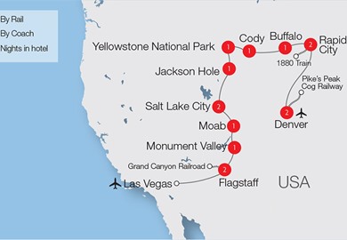 USA Train Holidays & Rail Tours | Great Rail Journeys