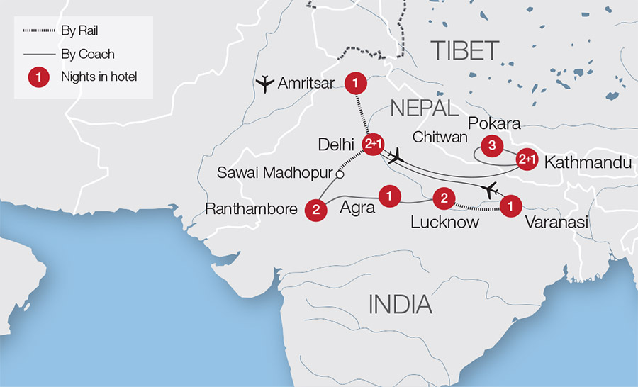 India Train Holidays & Train Holidays | Great Rail Journeys