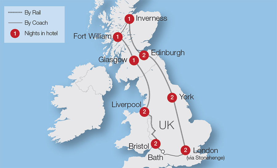 Scotland Rail Holidays - Escorted Tours & Trips | Great Rail Journeys