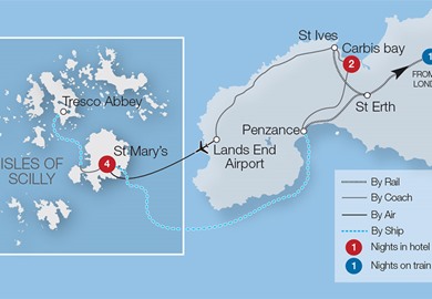 The Isles of Scilly Rail Tours | Great Rail Journeys