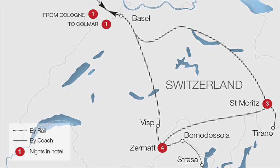 Glacier Express & St Moritz Tour | Great Rail Journeys