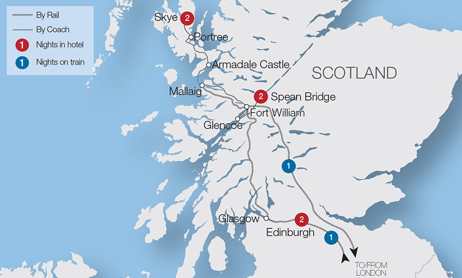 Jacobite Steam Train | Rail Tours & Escorted Tours | Great Rail Journeys